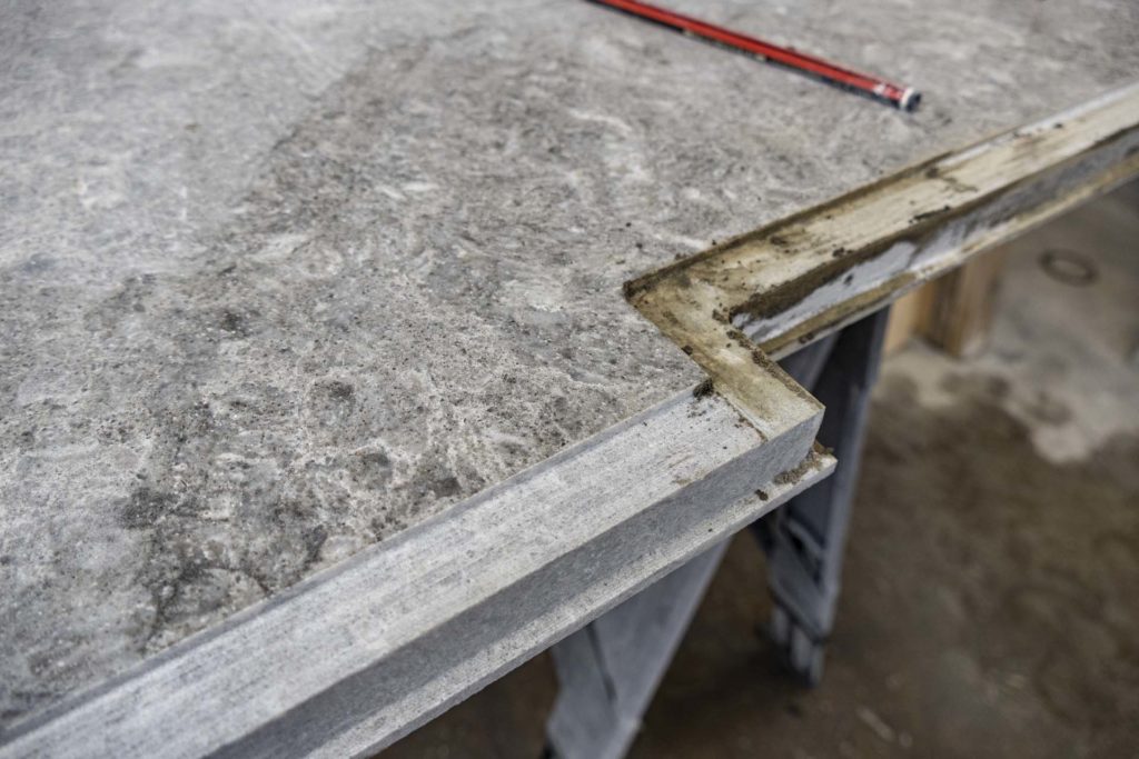 Ogee edge and other decorative skills from our top stonemasons
