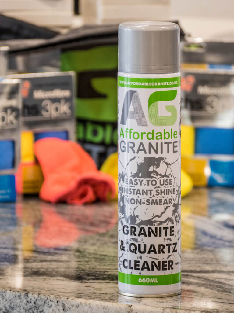 CLEANING GRANITE WORKTOPS - THE BASICS