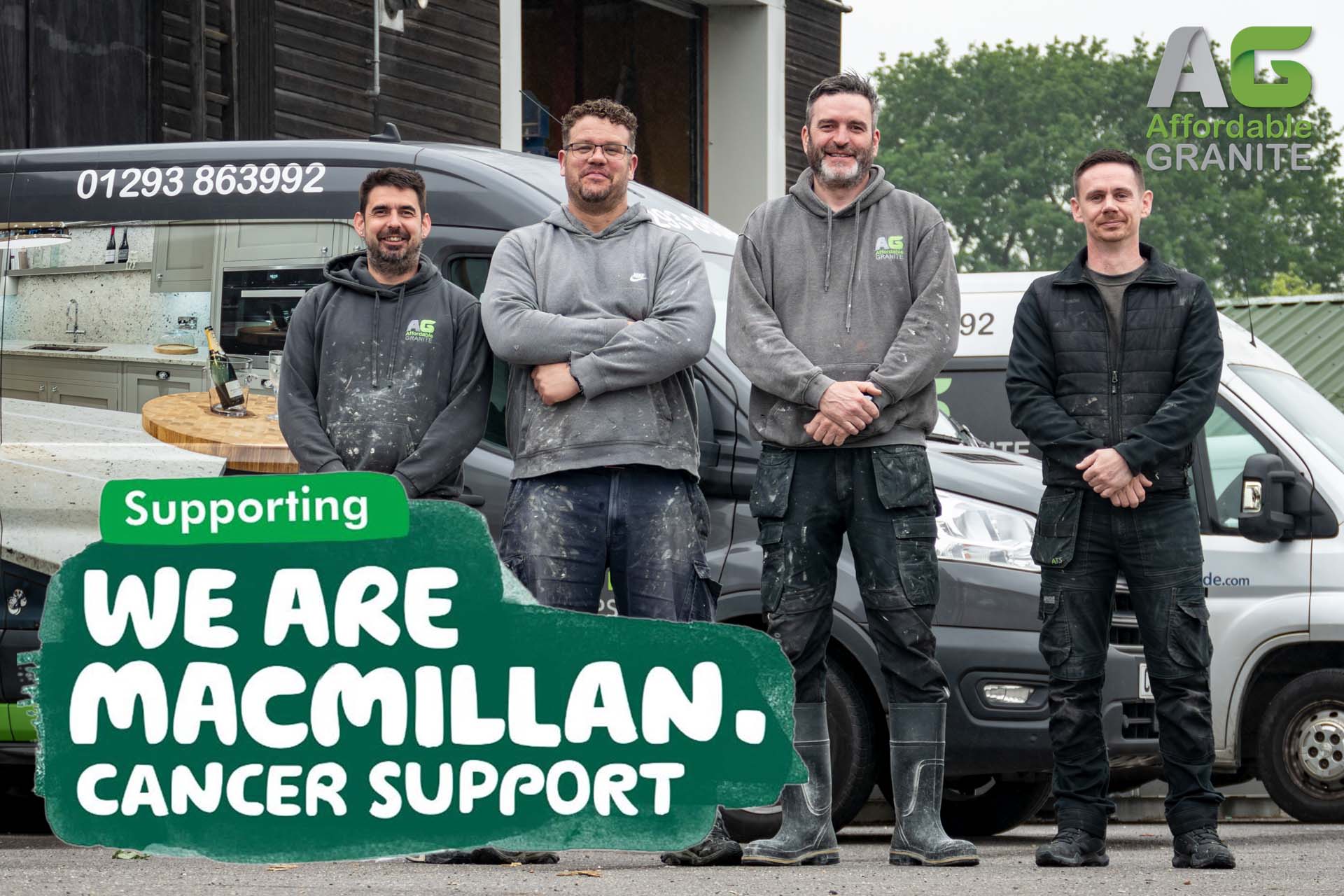AG SPONSORED WALKERS: MACMILLAN CANCER SUPPORT