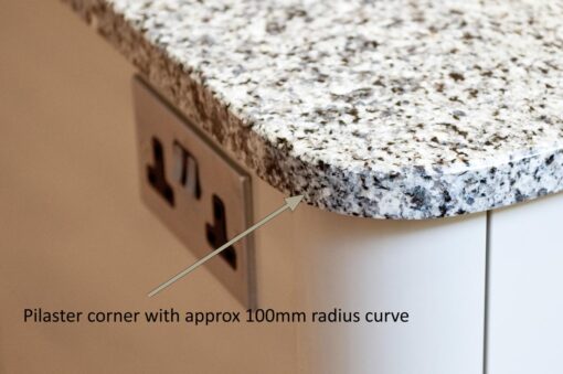 CURVED CORNERS: CURVES ON MY GRANITE WORKTOPS