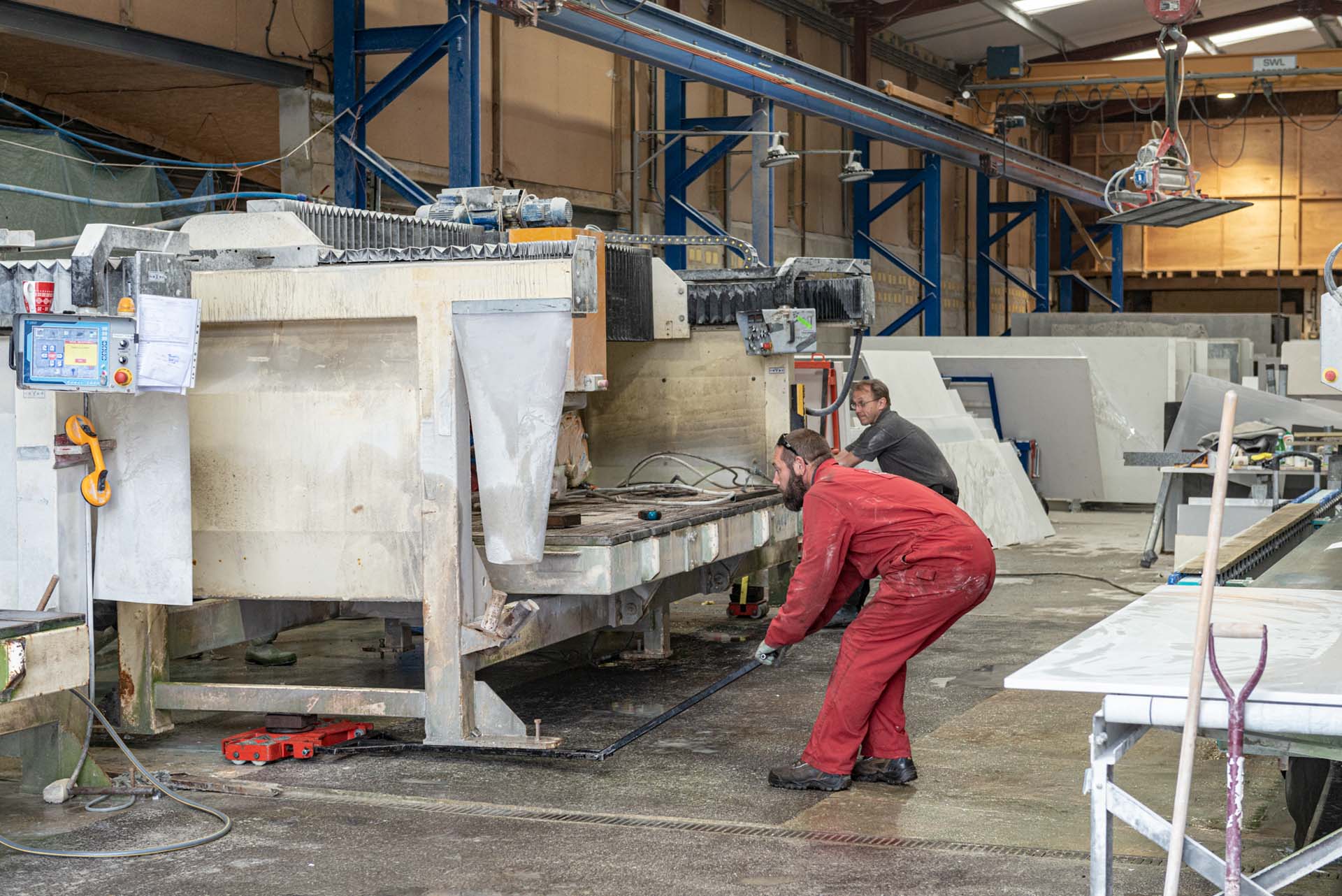 GRANITE WORKTOP FACTORY: OUR NEW CNC SAW