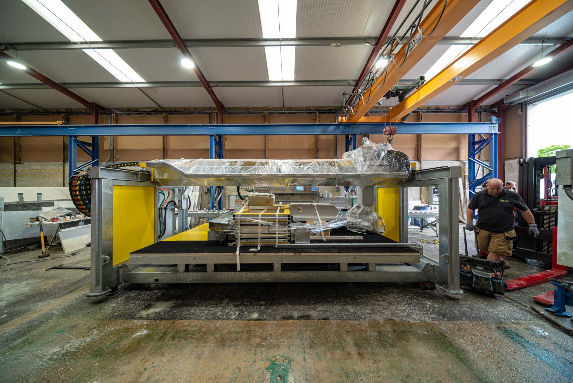 GRANITE WORKTOP FACTORY: OUR NEW CNC SAW